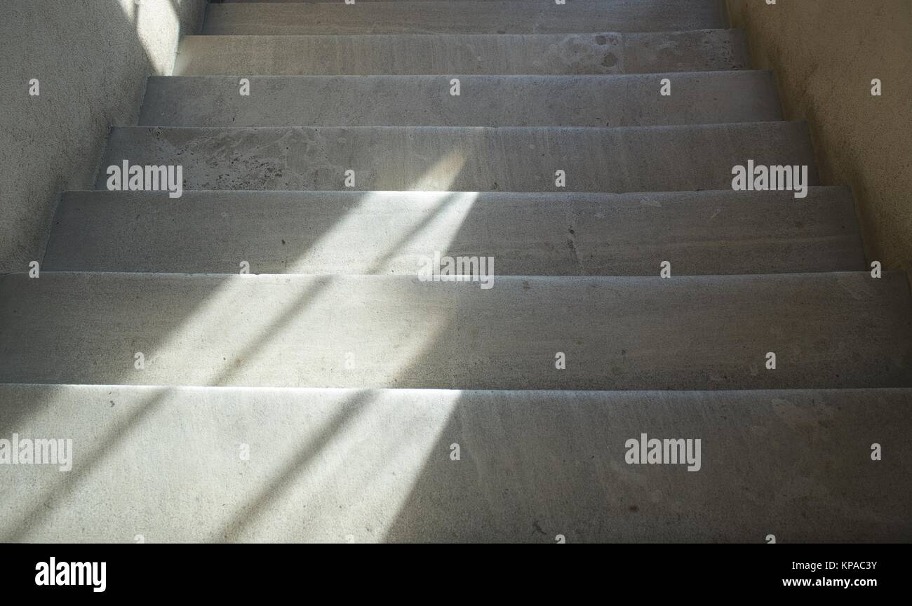 Old white stone steps, staircase Stock Photo - Alamy