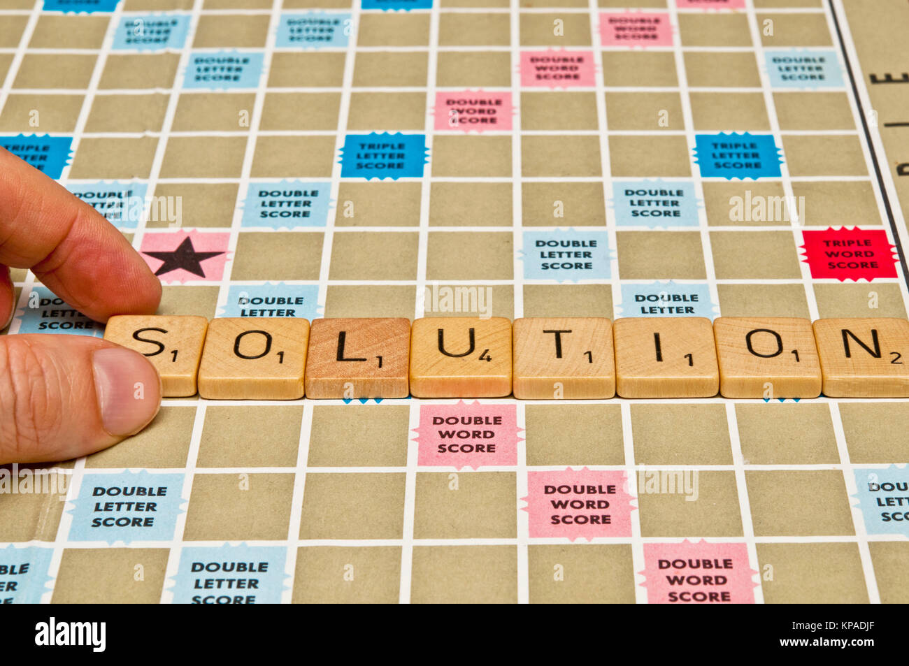 Solution to problem hi-res stock photography and images - Alamy