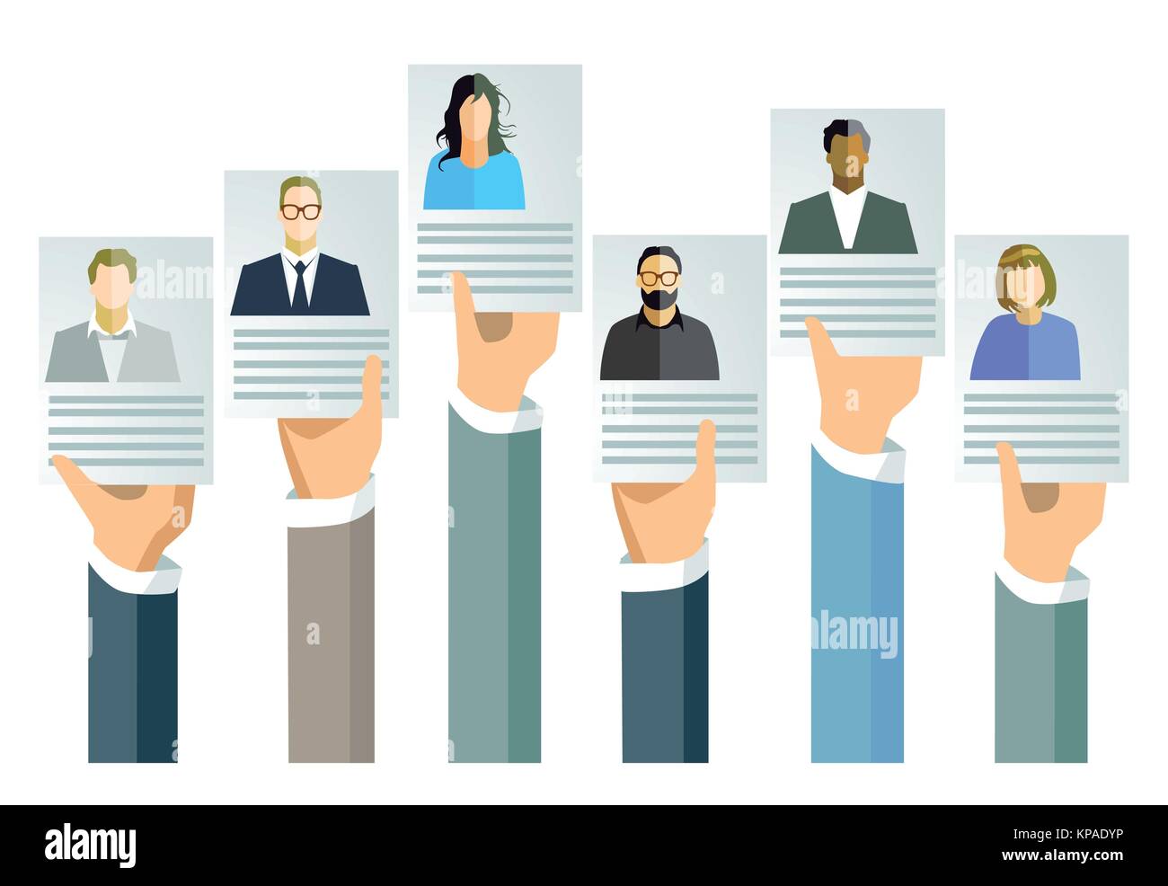 Application, job offer concept Stock Vector Image & Art - Alamy
