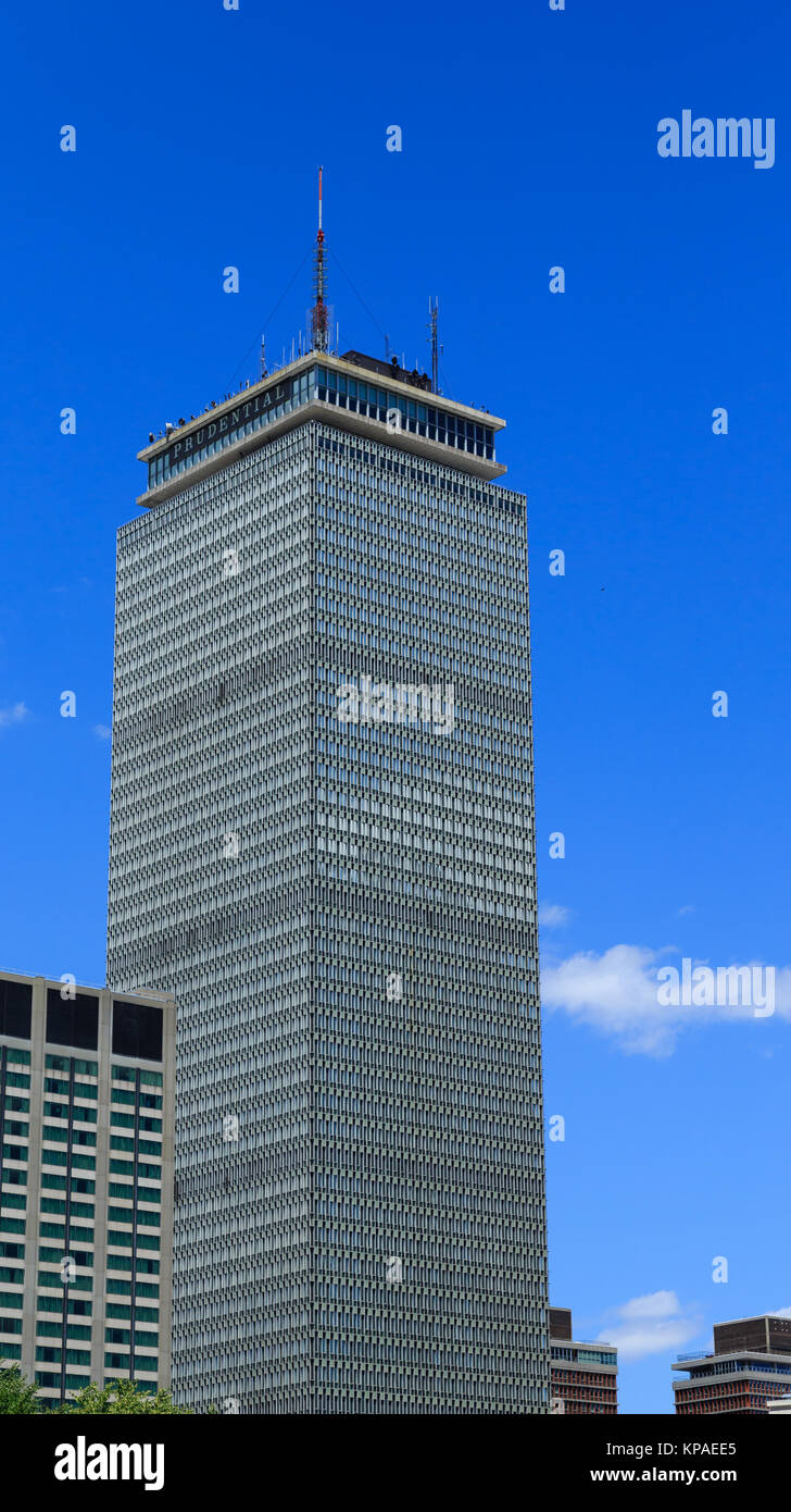A Tall Modern Steel Building in Boston Stock Photo - Alamy