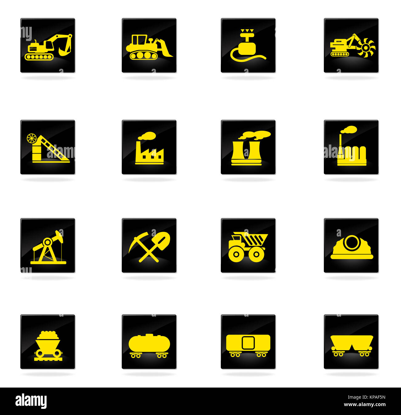 Factory and Industry Symbols Stock Photo - Alamy