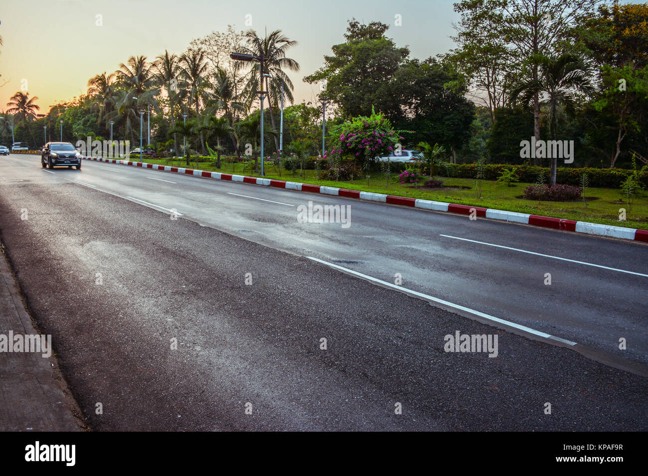 Myanmar highway hi-res stock photography and images - Alamy