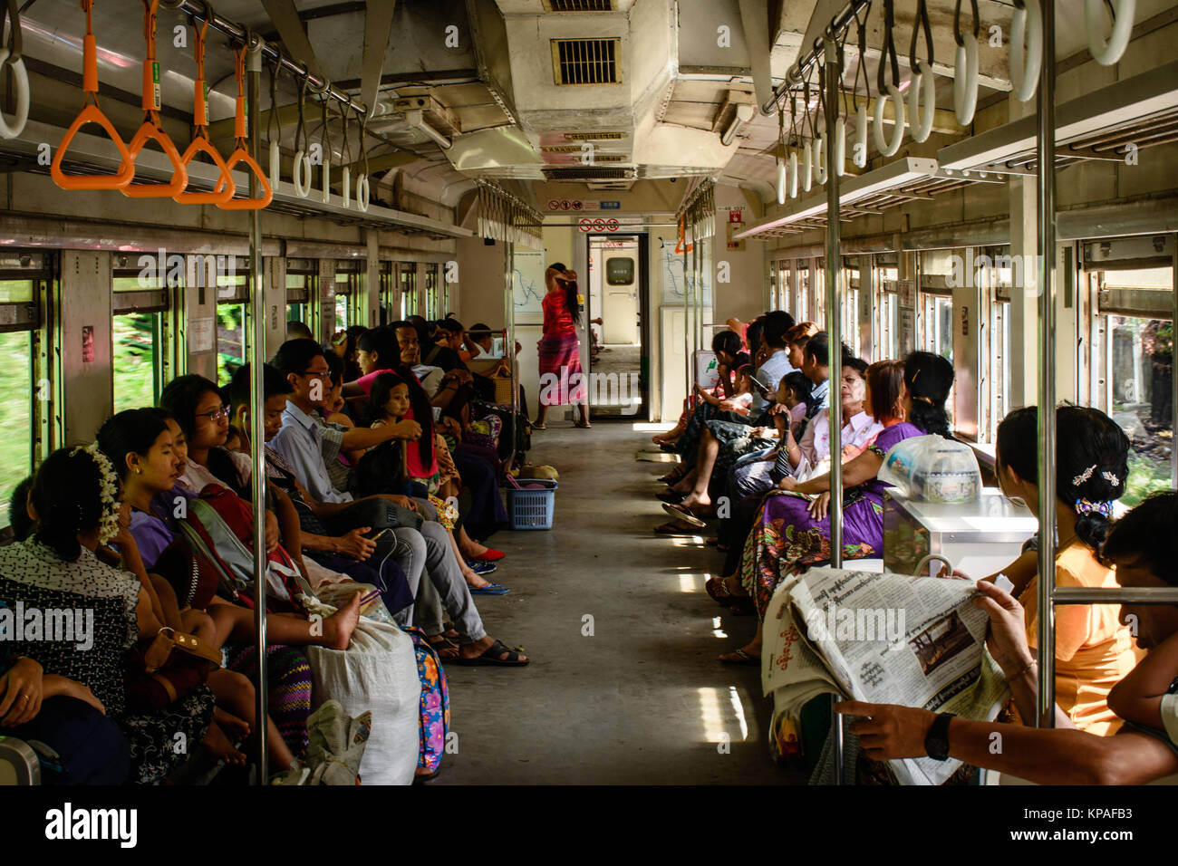 Railway passenger hi-res stock photography and images - Alamy
