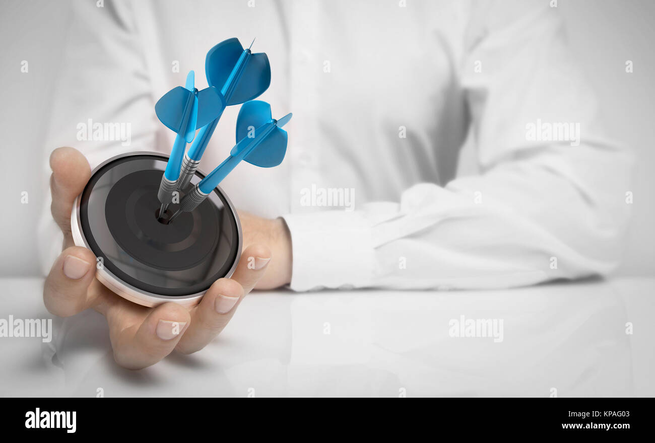 Objective Attained Concept Stock Photo - Alamy