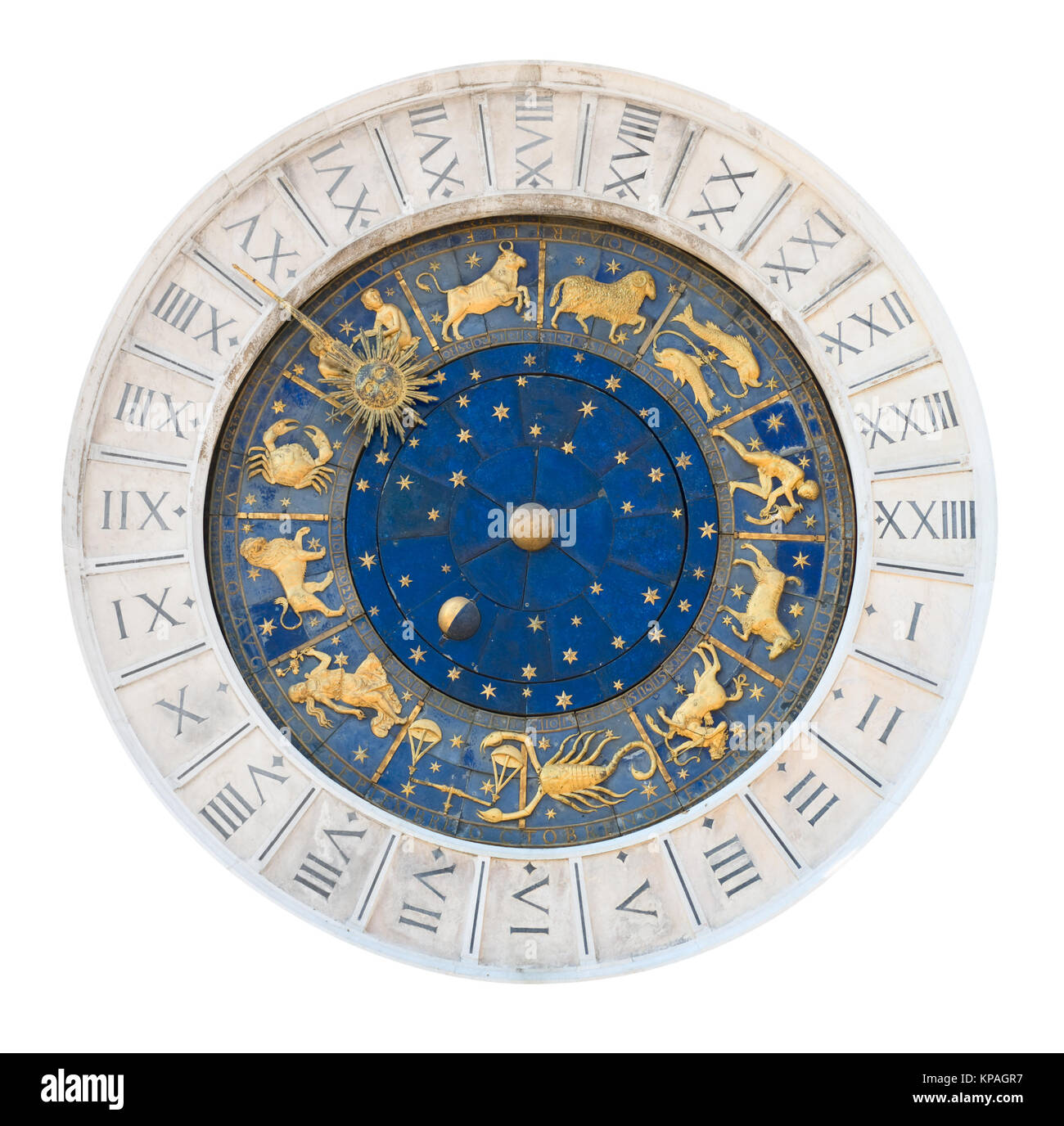 Venice clock tower Cut Out Stock Images & Pictures - Alamy