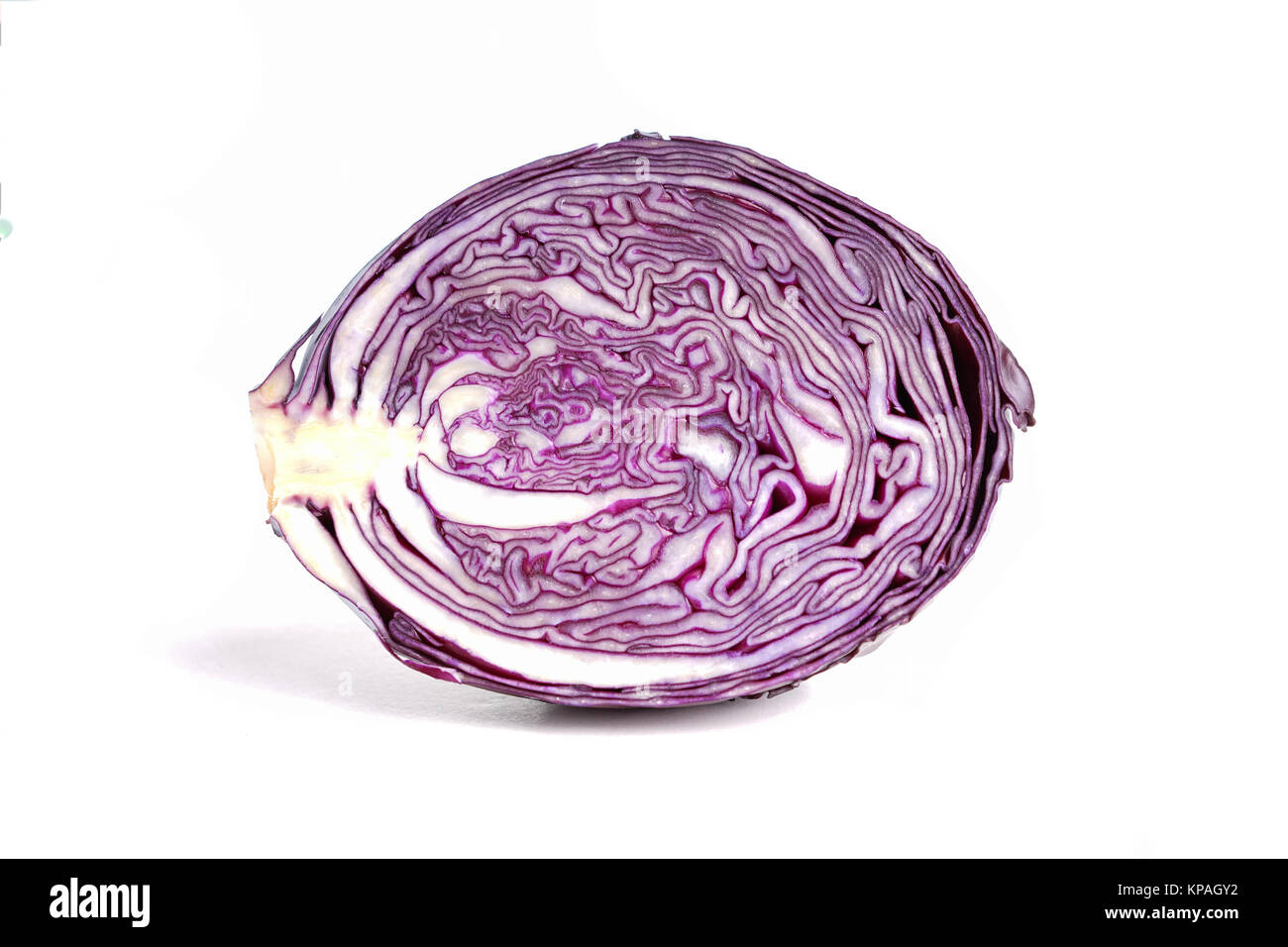 Organic red Cabbage Stock Photo - Alamy