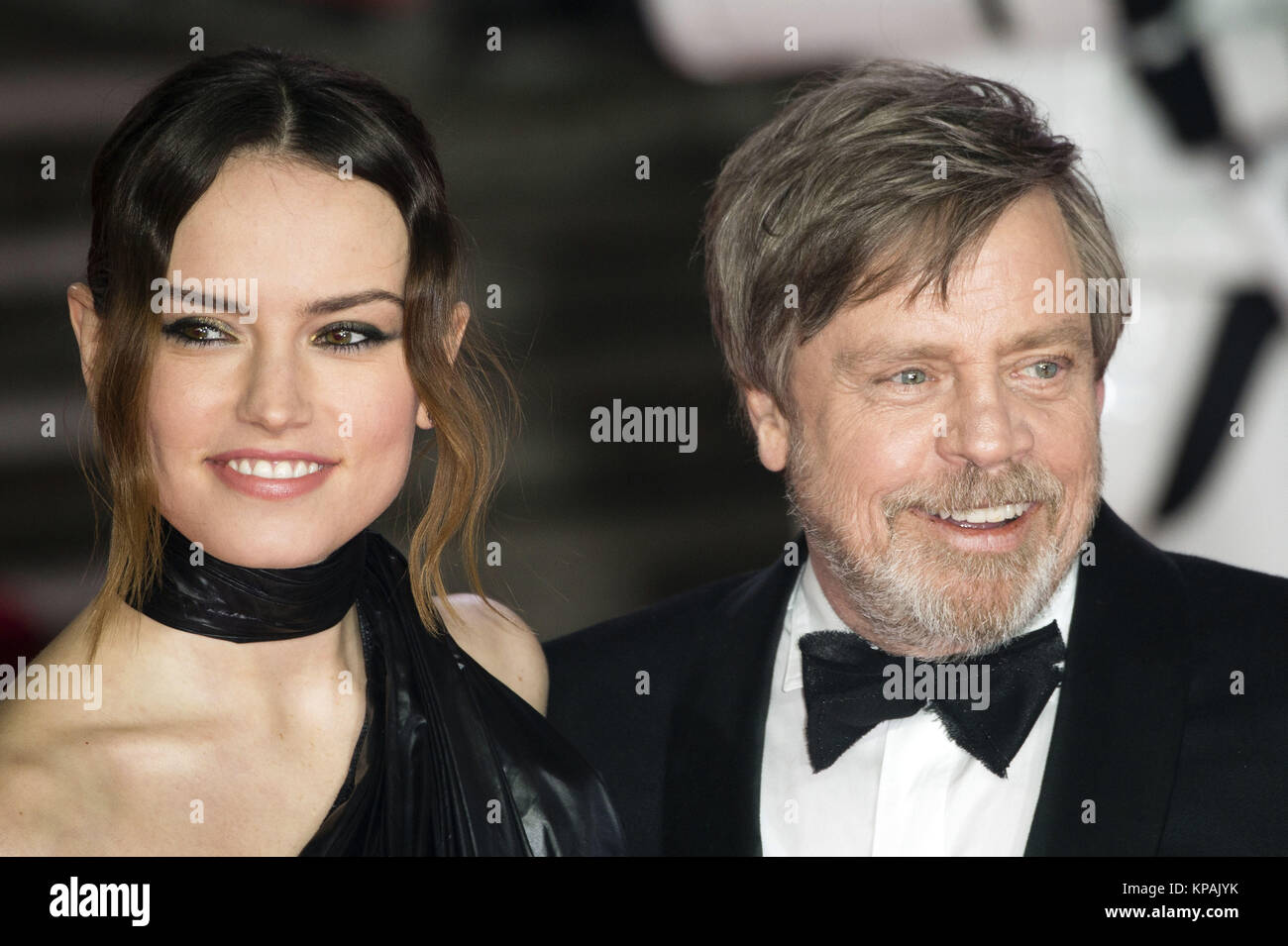 Daisy Ridley and Mark Hamill attend the 'Star Wars: The Last Jedi ...