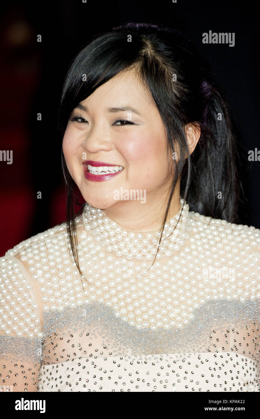Kelly Marie Tran attends the 'Star Wars: The Last Jedi' European ...