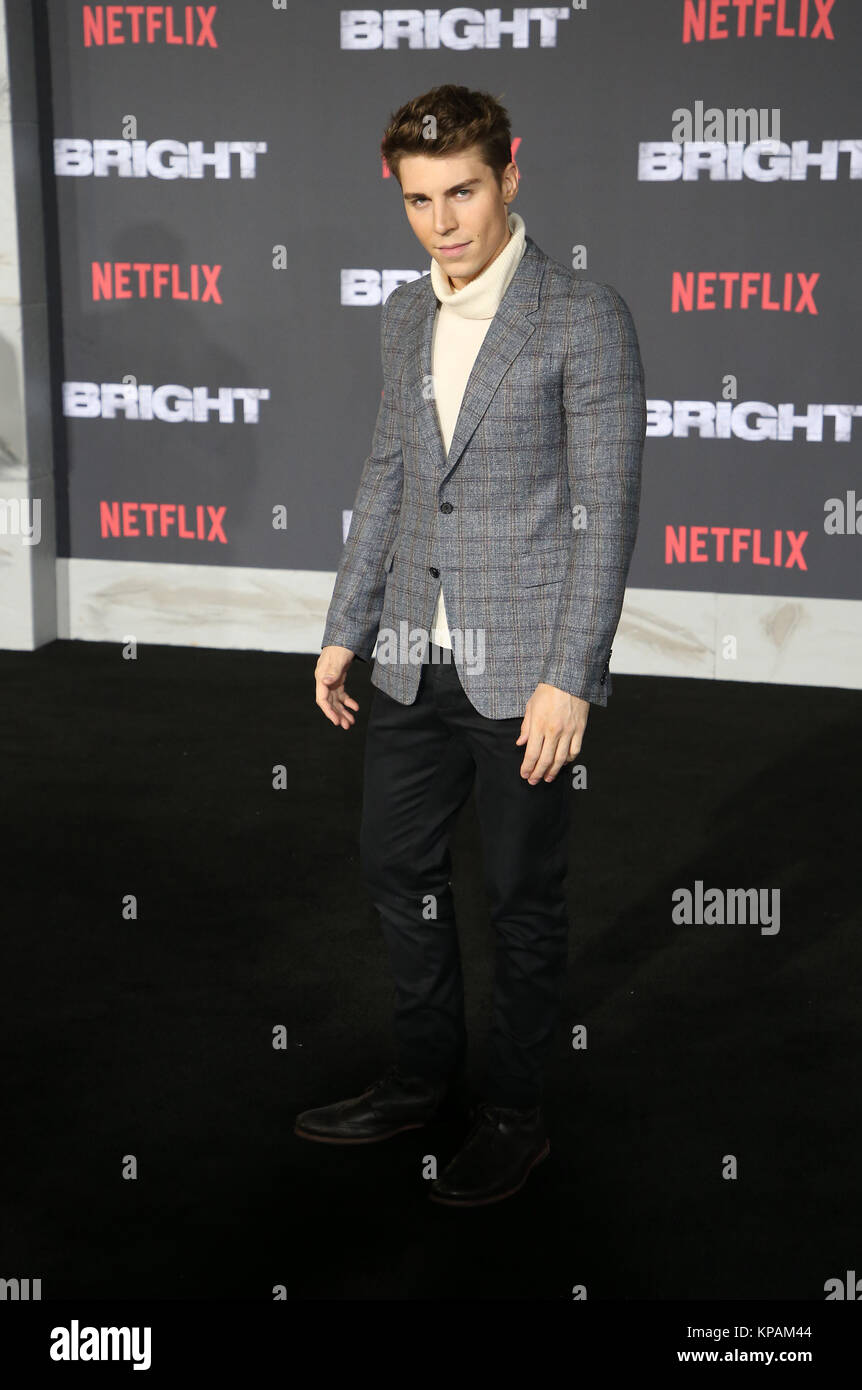 Westwood, Ca. 13th Dec, 2017. Nolan Gerard Funk, at Premiere Of Netflix ...
