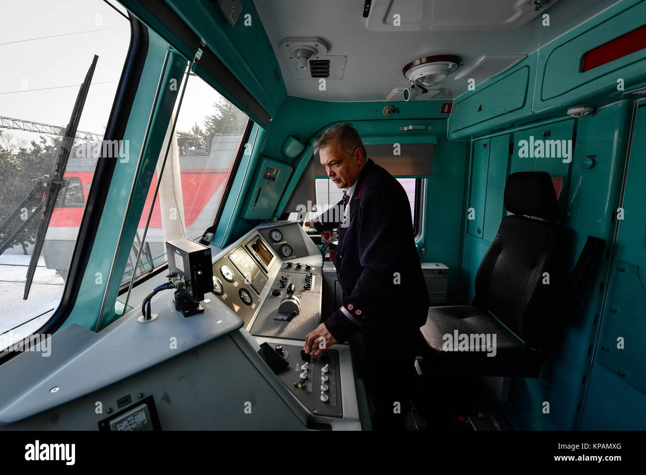 Russian Freight Train Electric Locomotive High Resolution Stock ...