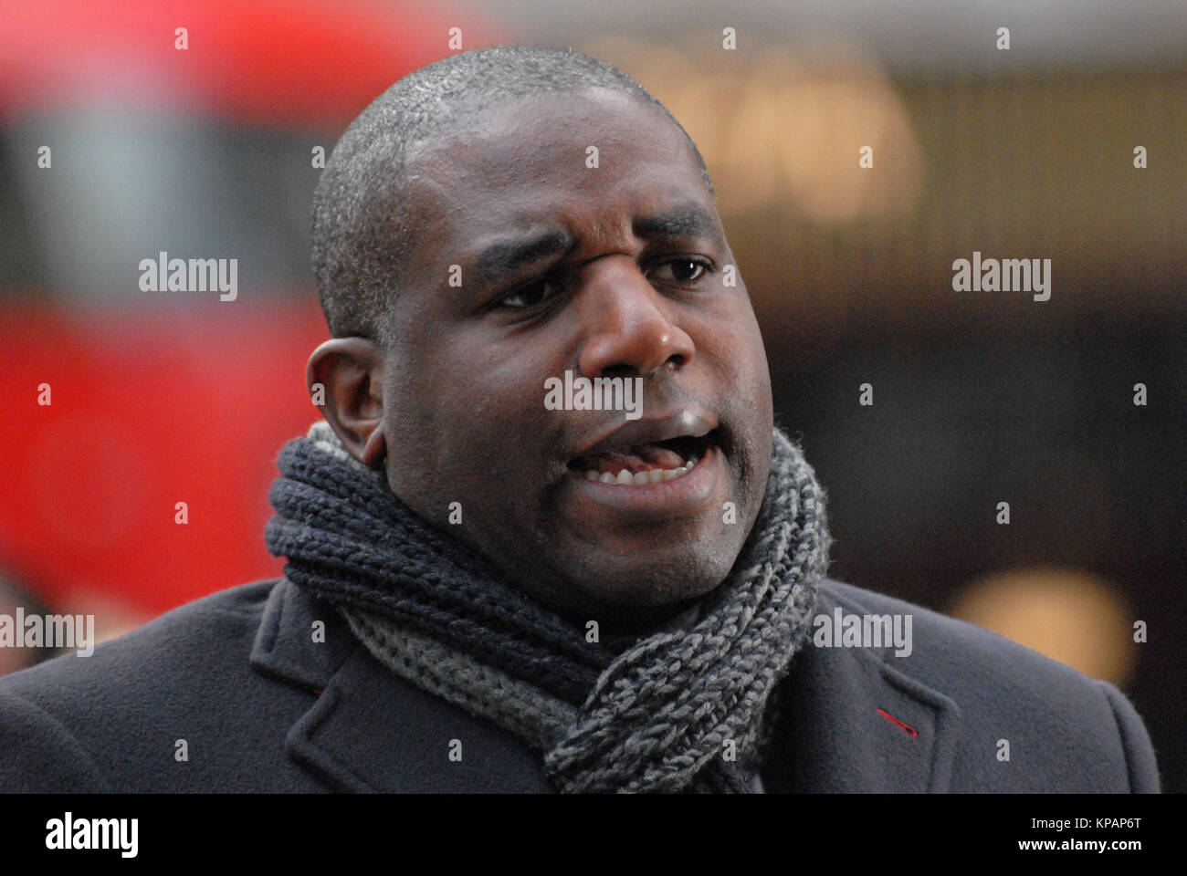 London, UK. 14th Dec, 2017. The Rt Hon David Lammy MP, Member of ...