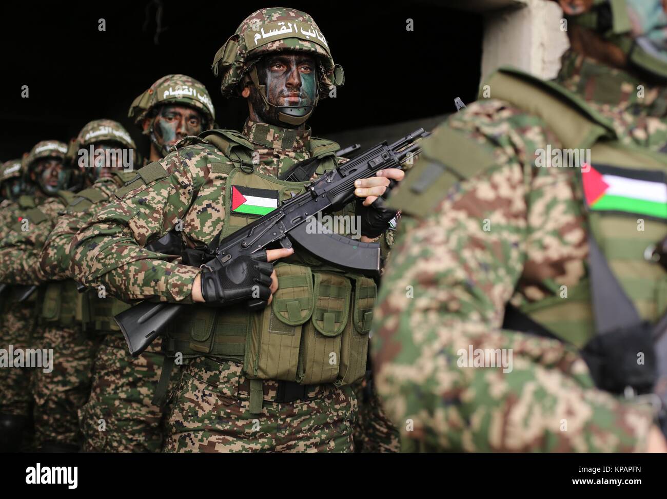 Gaza, Gaza Strip, Palestinian Territory. 14th Dec, 2017. Palestinian ...