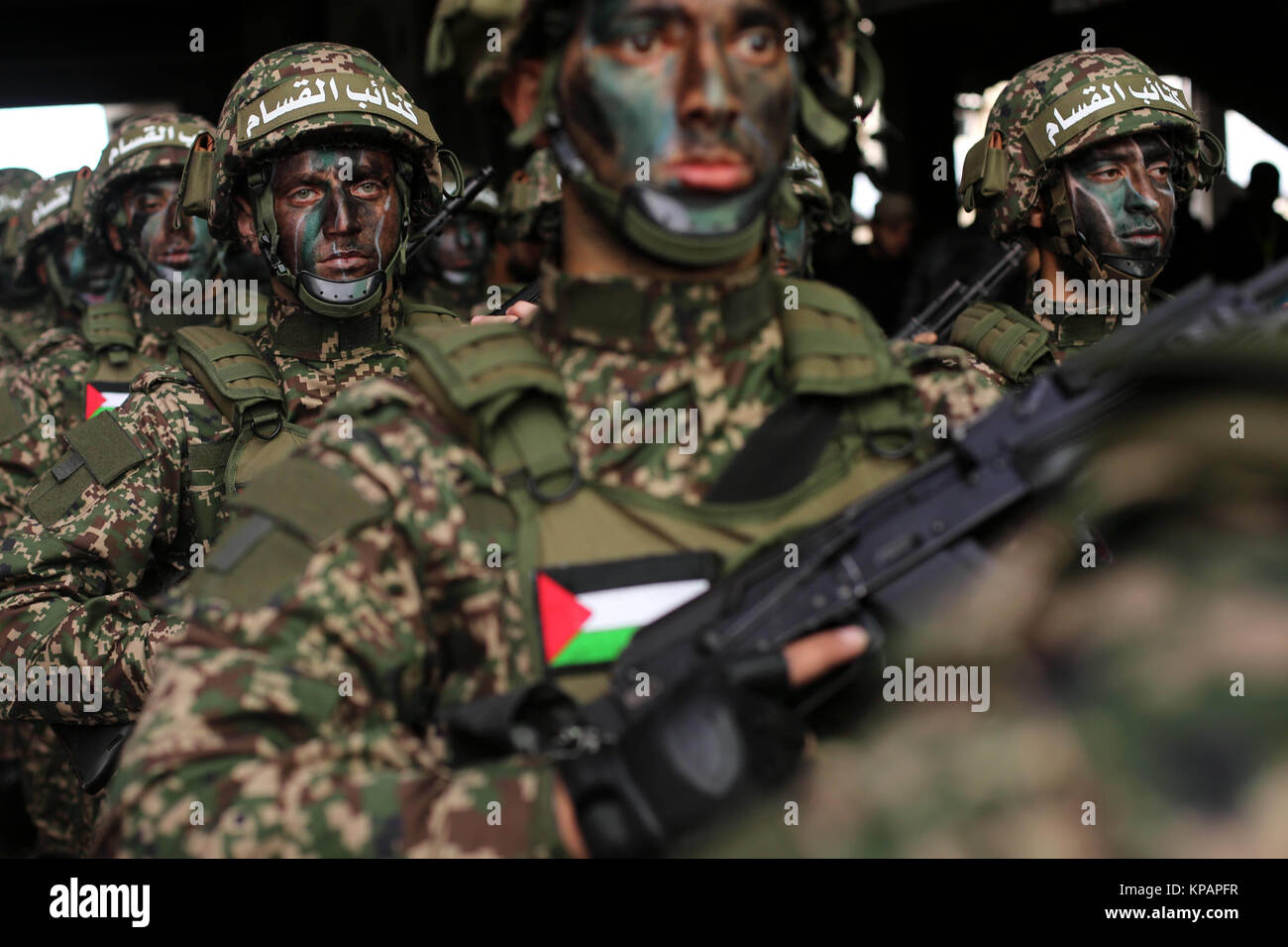 Gaza, Gaza Strip, Palestinian Territory. 14th Dec, 2017. Palestinian ...