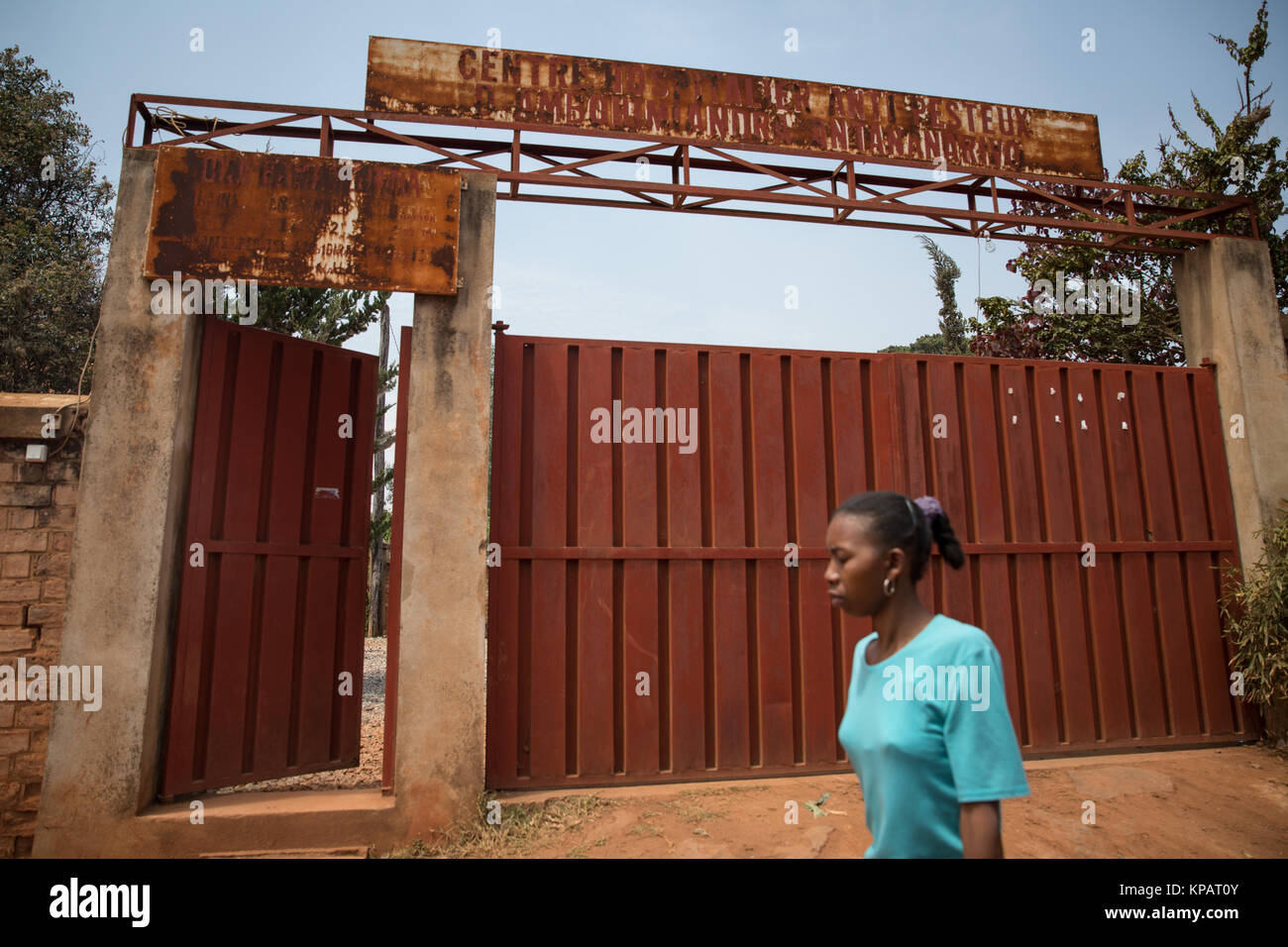 Antananarivo, Madagascar. 12th Nov, 2017. The outside of the Central ...