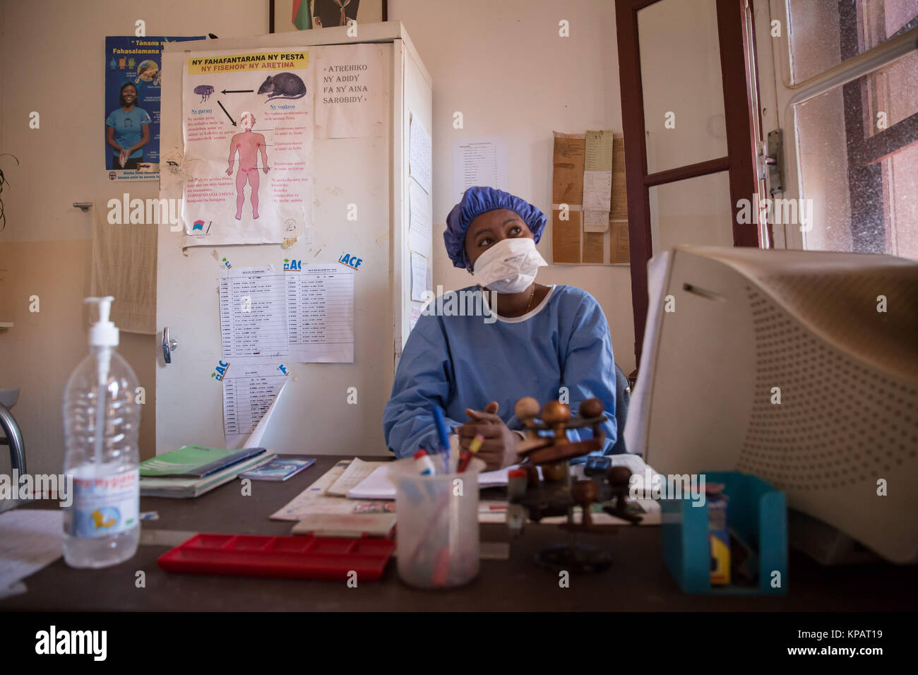 Antananarivo, Madagascar. 12th Nov, 2017. Dr Marielle Zaramisy, the ...
