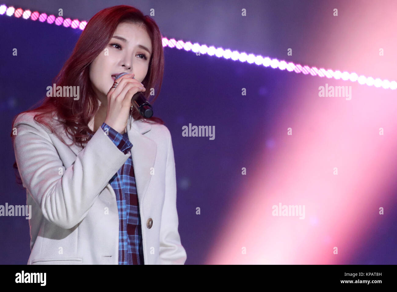 15th Dec, 2017. S. Korean singer Gummy South Korean singer Gummy ...