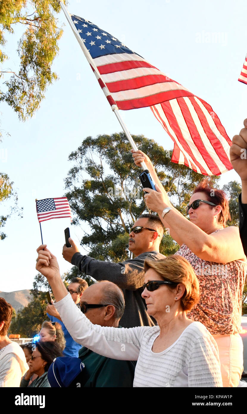 Funeral procession fire chief hi-res stock photography and images - Alamy