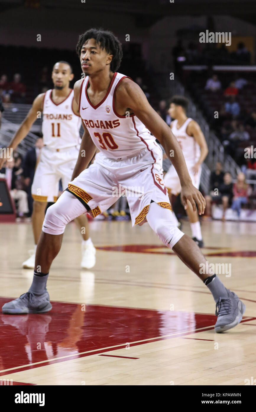 Los Angeles, CA, USA. 14th Dec, 2017. USC Trojans guard Elijah Stewart ...