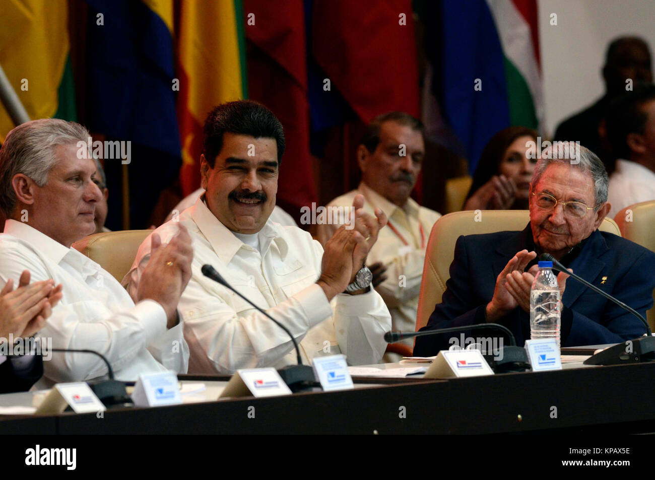 Cuban first vice president miguel hi-res stock photography and images ...