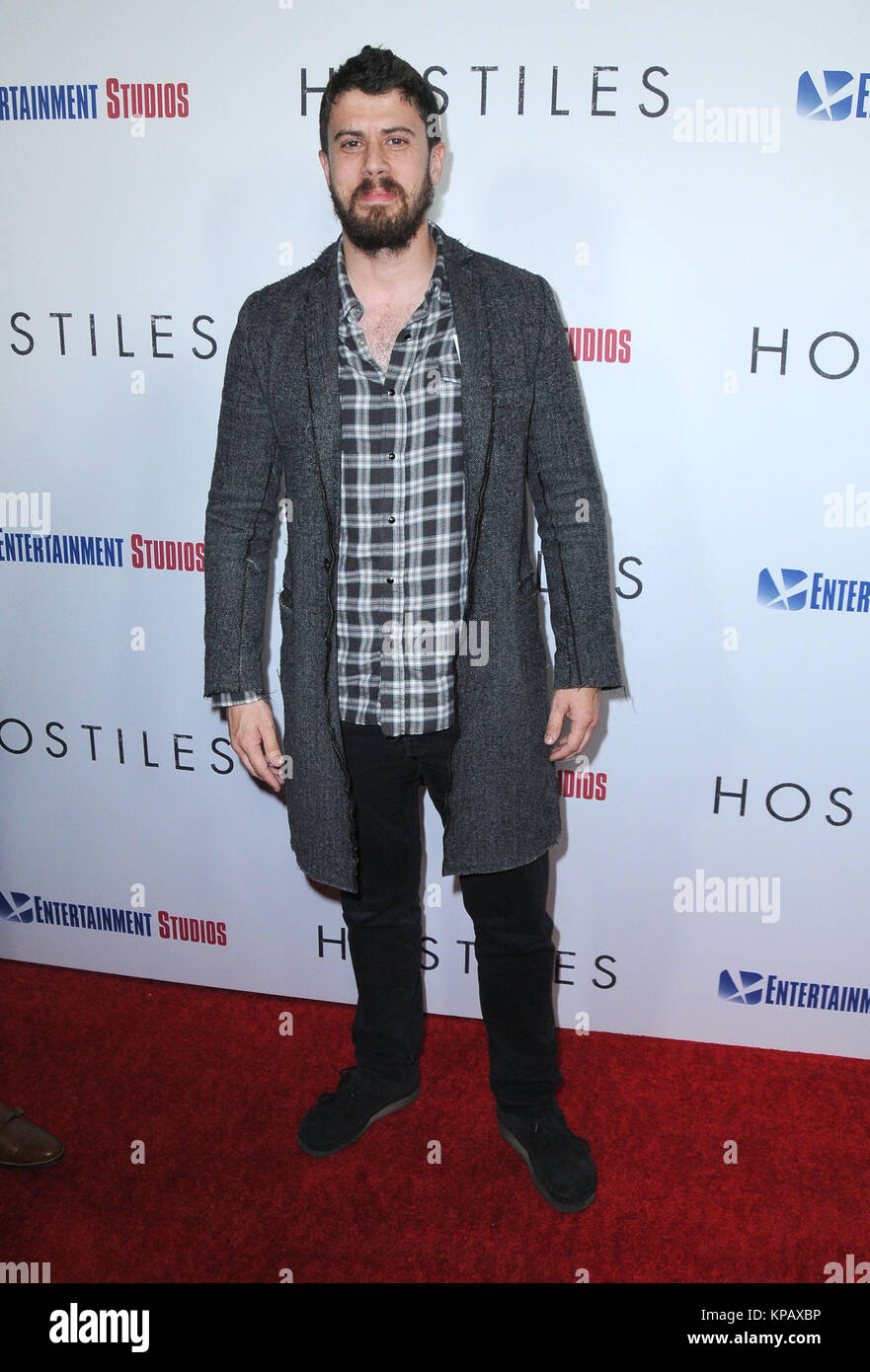 Beverly Hills, California, USA. 14th December, 2017. Actor Tony Kebbell ...