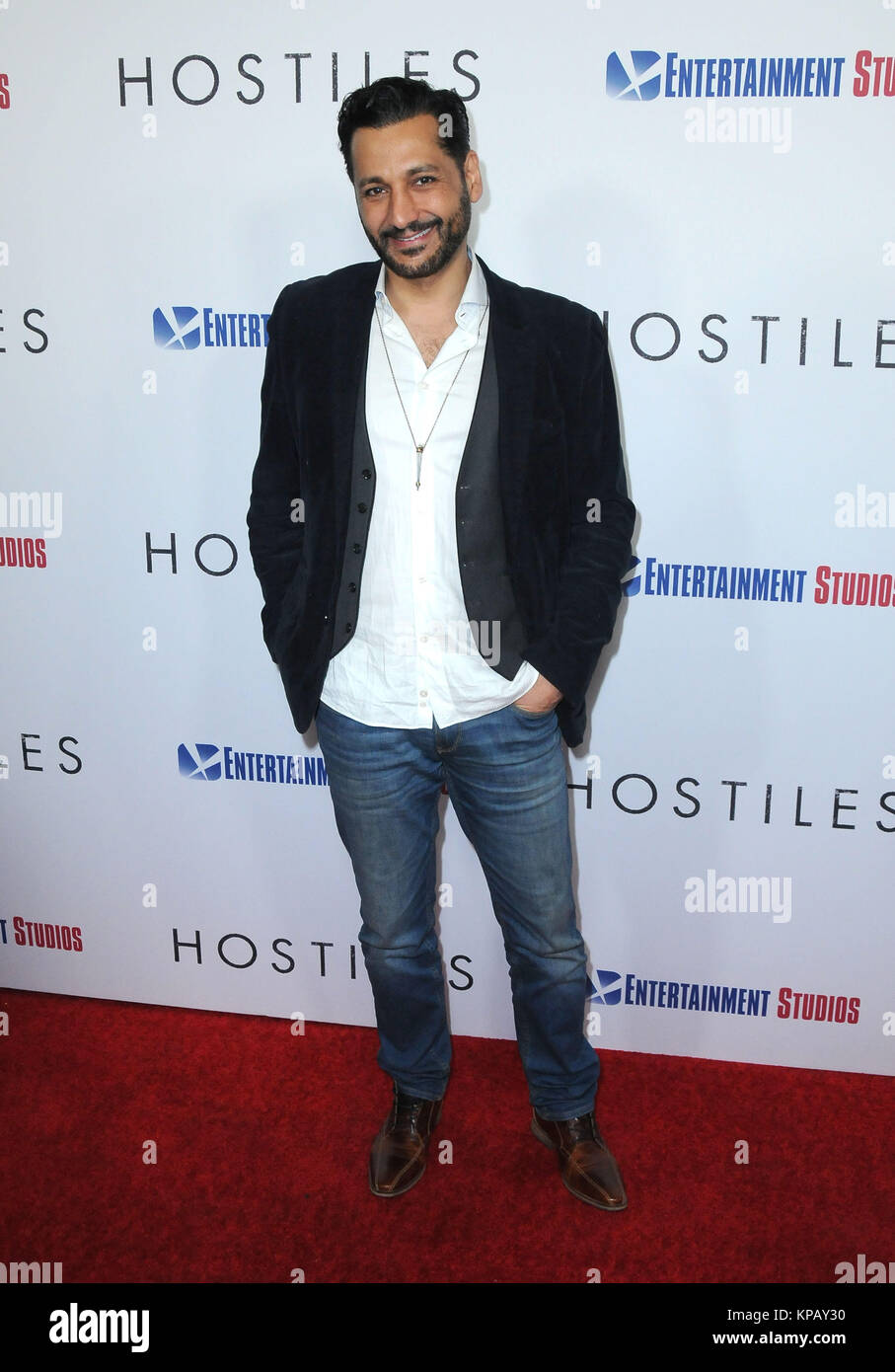 Beverly Hills, California, USA. 14th December, 2017. Actor Cas Anvar ...