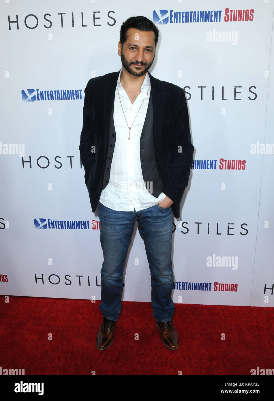 Beverly Hills, California, USA. 14th December, 2017. Actor Cas Anvar ...