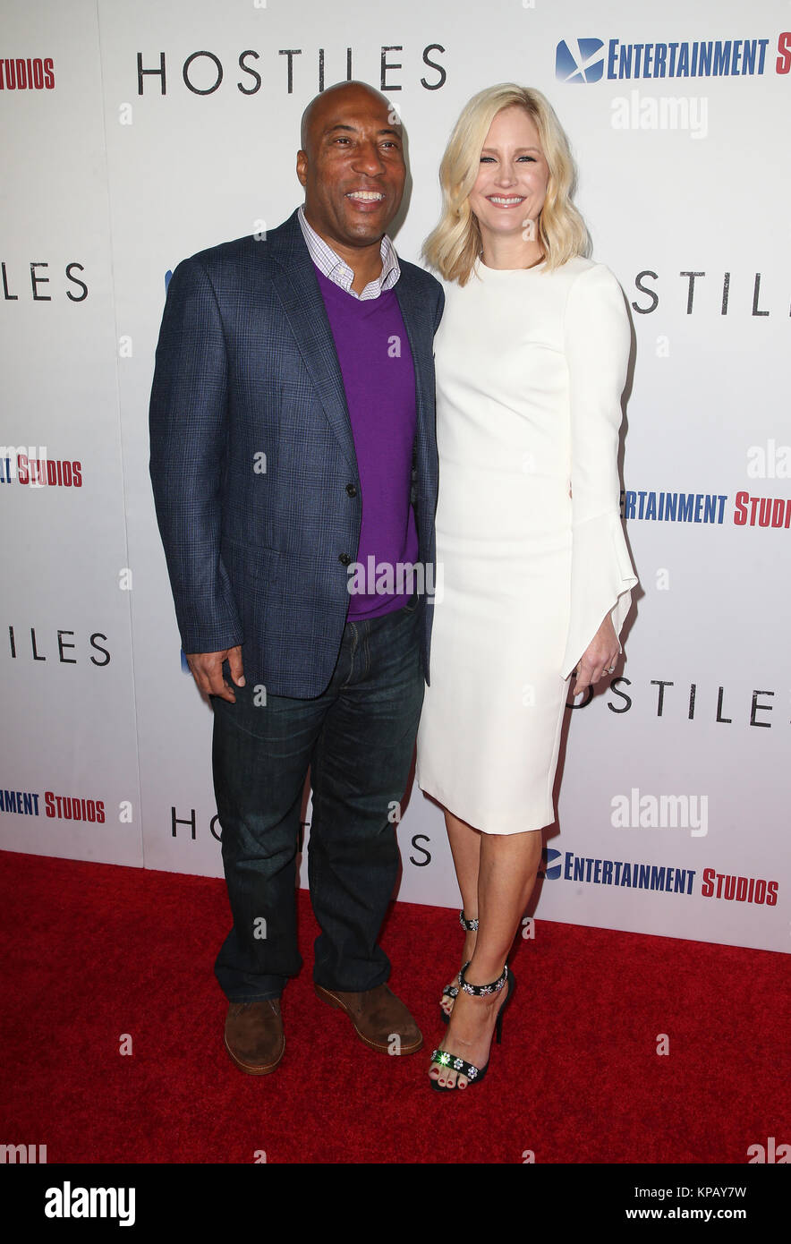 Beverly Hills, Ca. 14th Dec, 2017. Byron Allen, Jennifer Allen, at ...