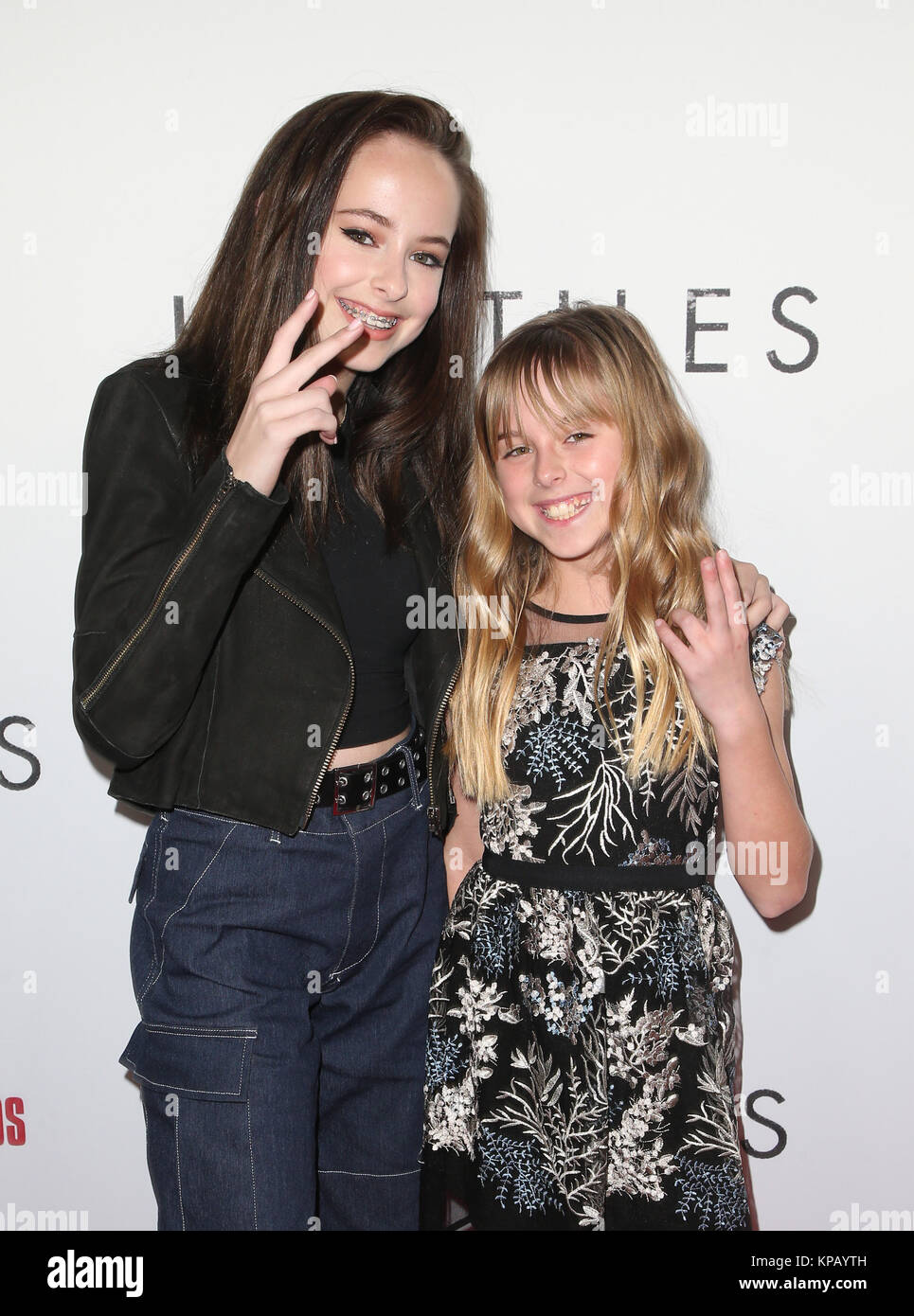 Beverly Hills, Ca. 14th Dec, 2017. Ava Cooper, Stella Cooper, at ...