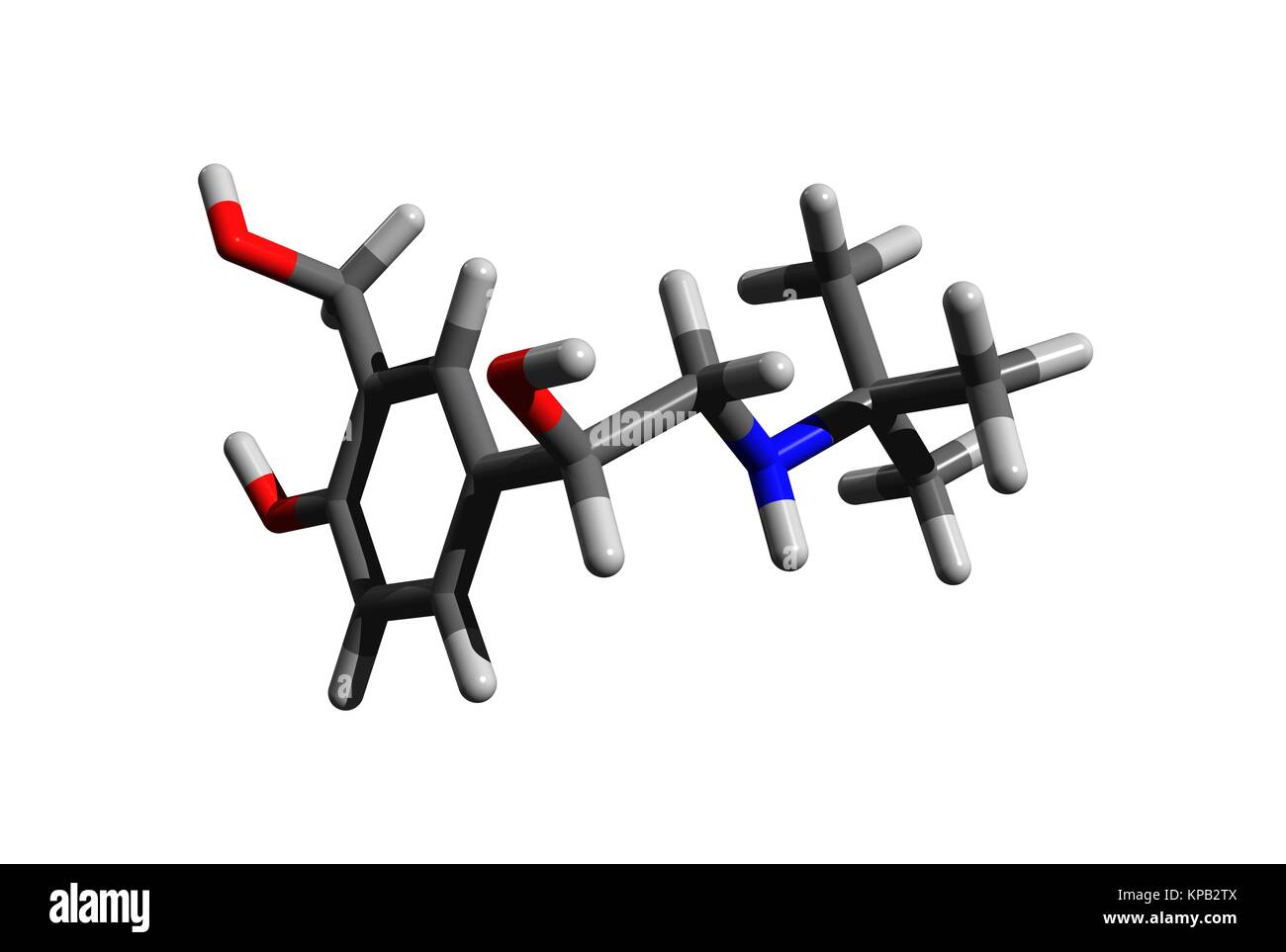 Salbutamol albuterol asthma drug chemical hi-res stock photography and ...