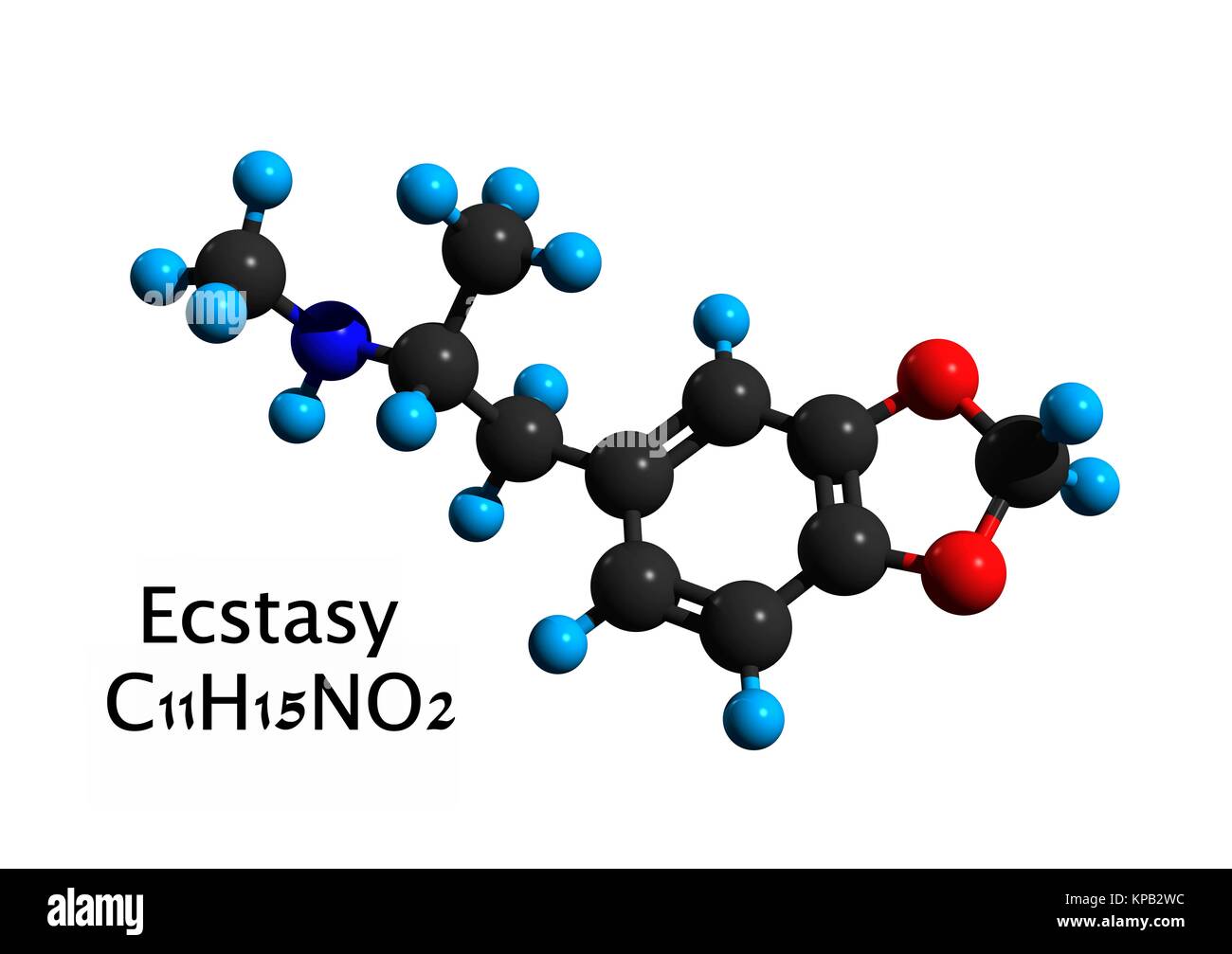 Molecular model ecstasy molecular hi-res stock photography and images ...