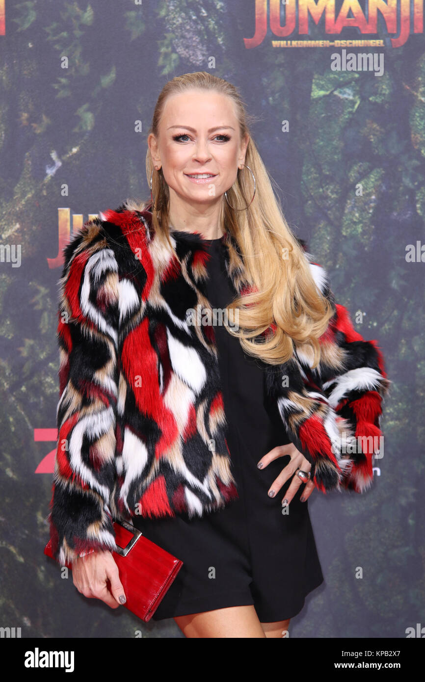 Berlin, Germany, 06th DEC, 2017. Jenny Elvers attending the "Jumanji ...
