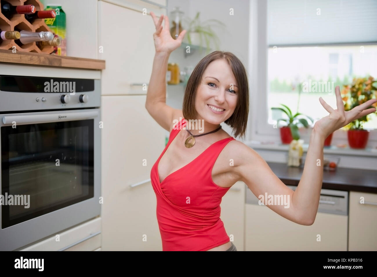 Good looking well built women hi-res stock photography and images - Alamy