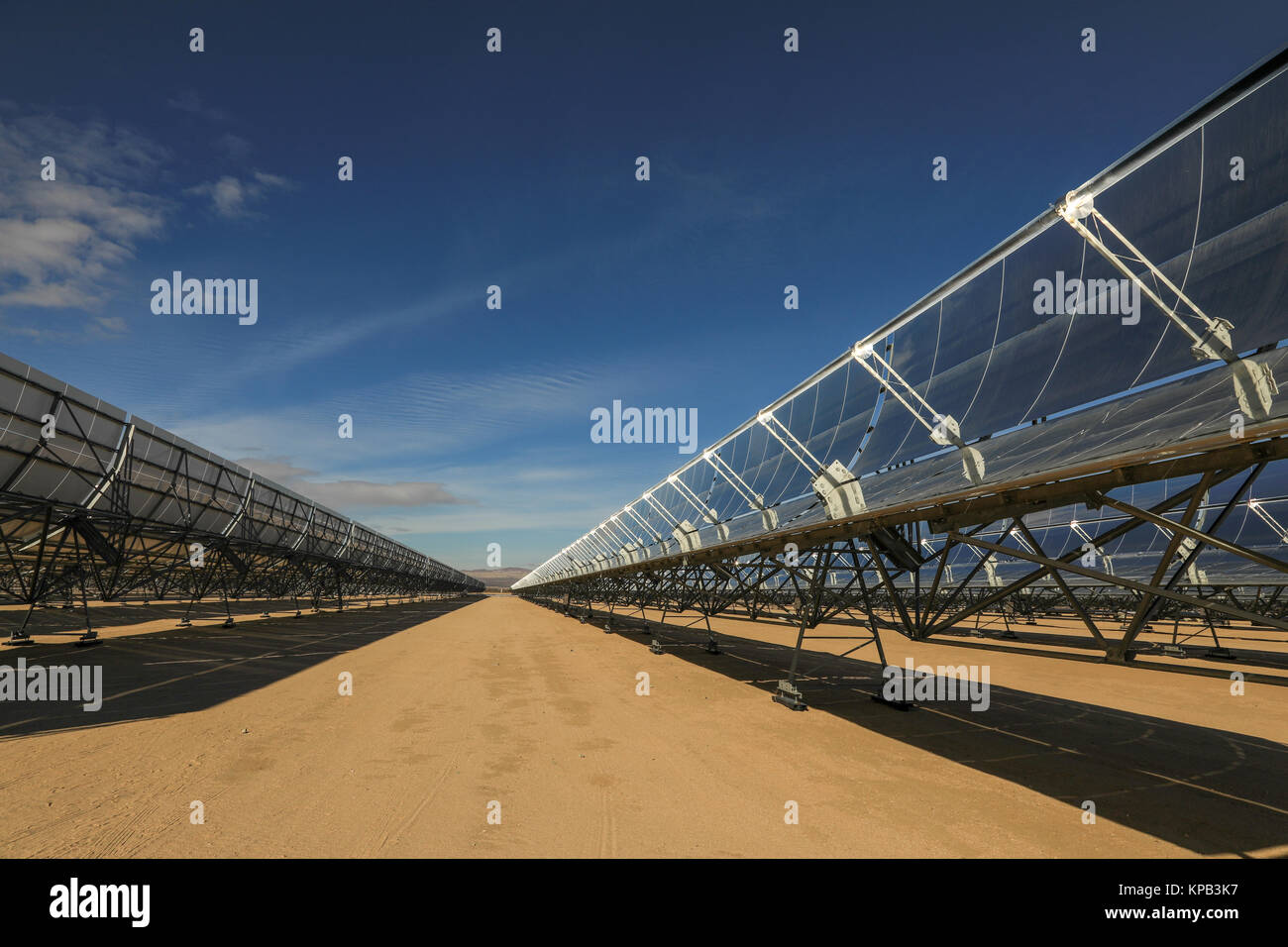 Solar Energy Park, Mojave Desert Solar Project, Mojave Desert ...
