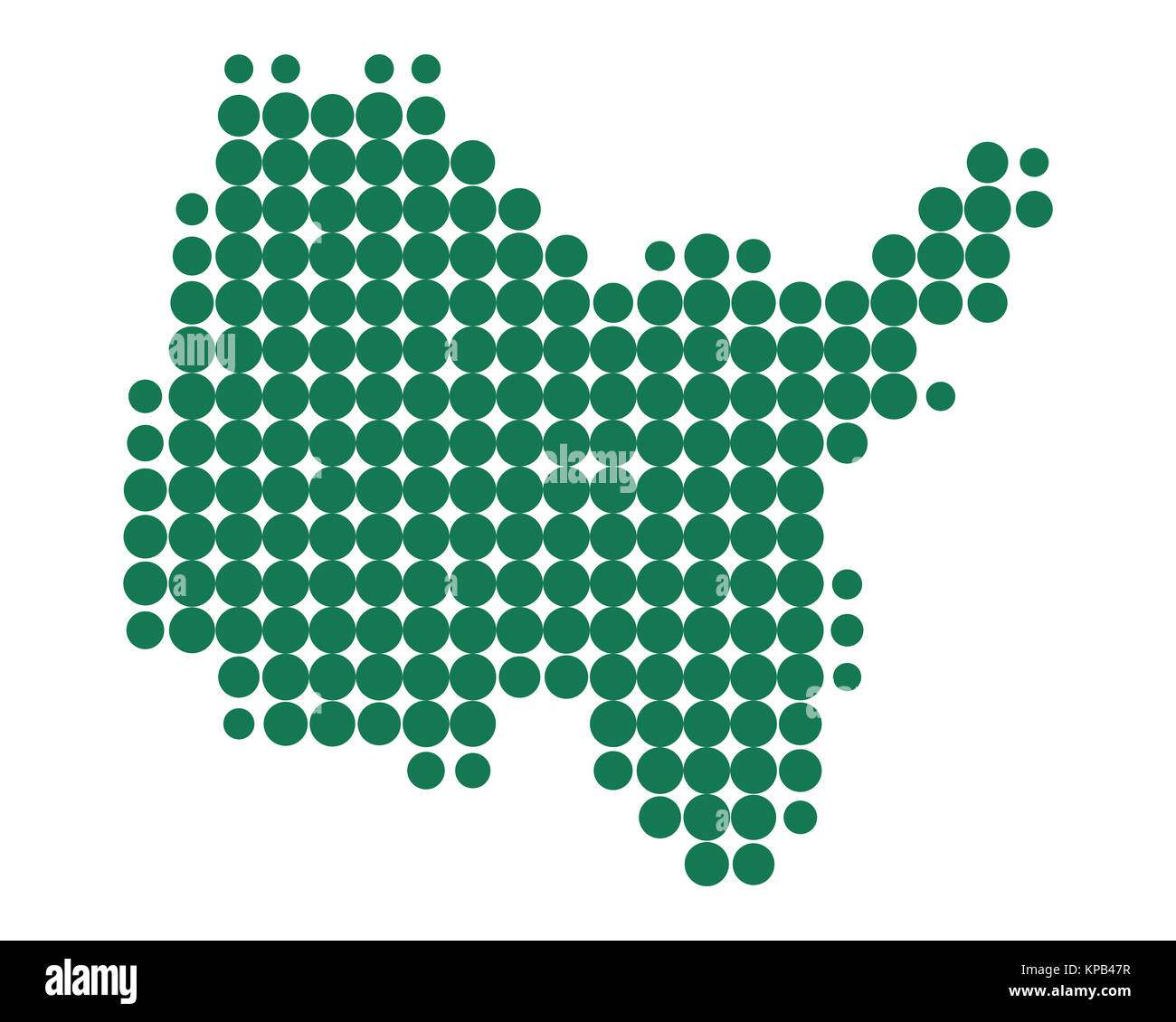 Map of Ain Stock Photo - Alamy