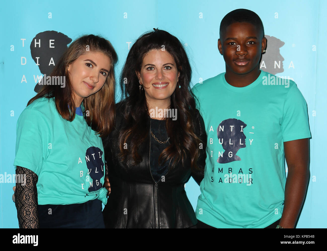 Monica Lewinsky joins other celebrities at an event during Anti ...