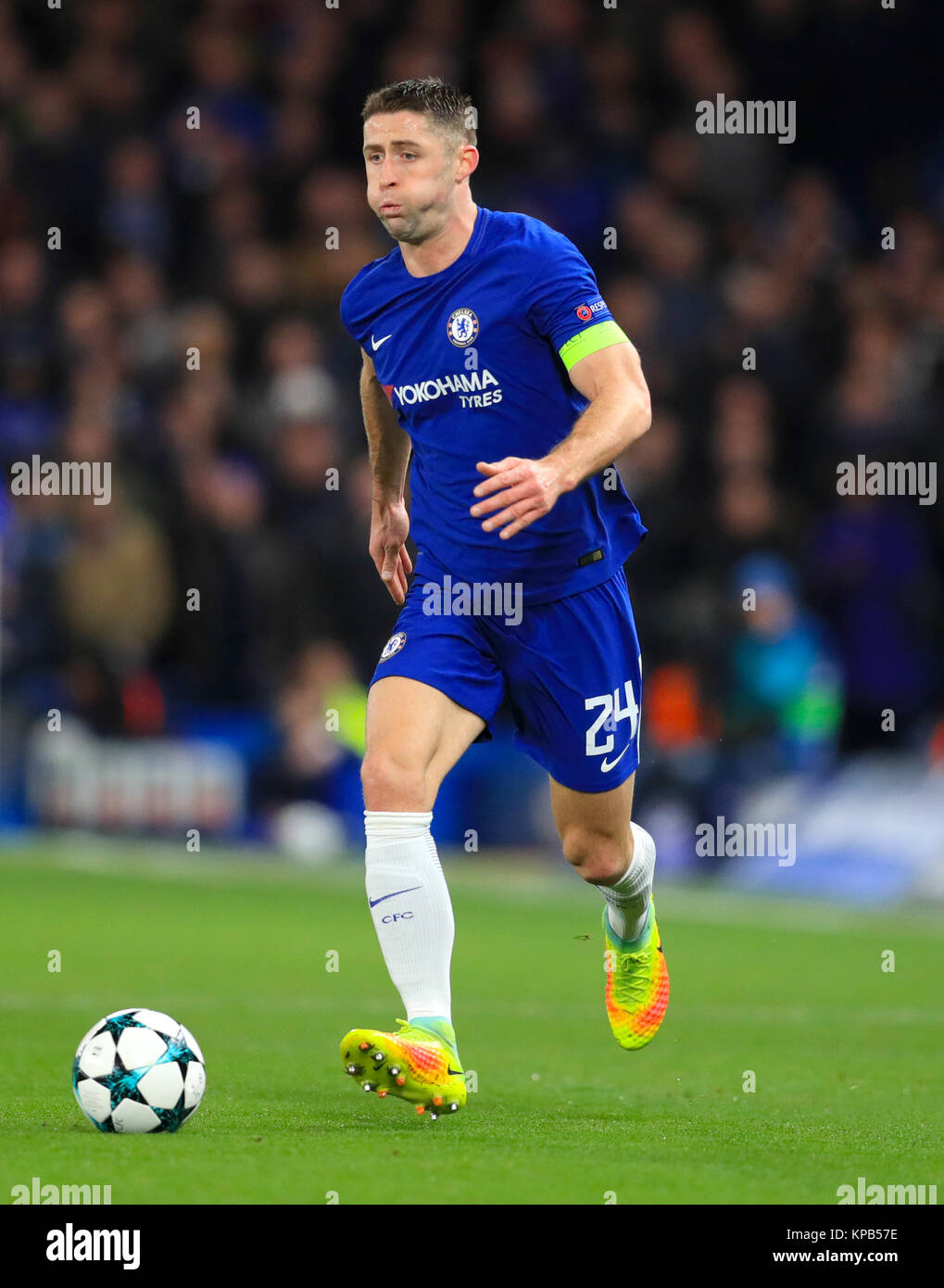 Chelsea's Gary Cahill Stock Photo - Alamy