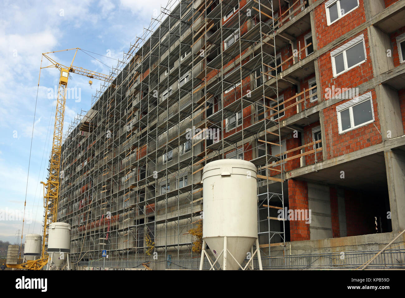 New building construction site hi-res stock photography and images - Alamy