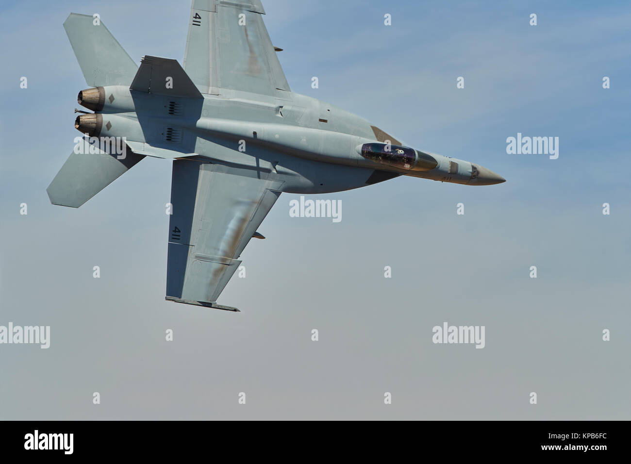 Condensation Forms On The Wings Of A United States Navy F/A-18E, Super ...