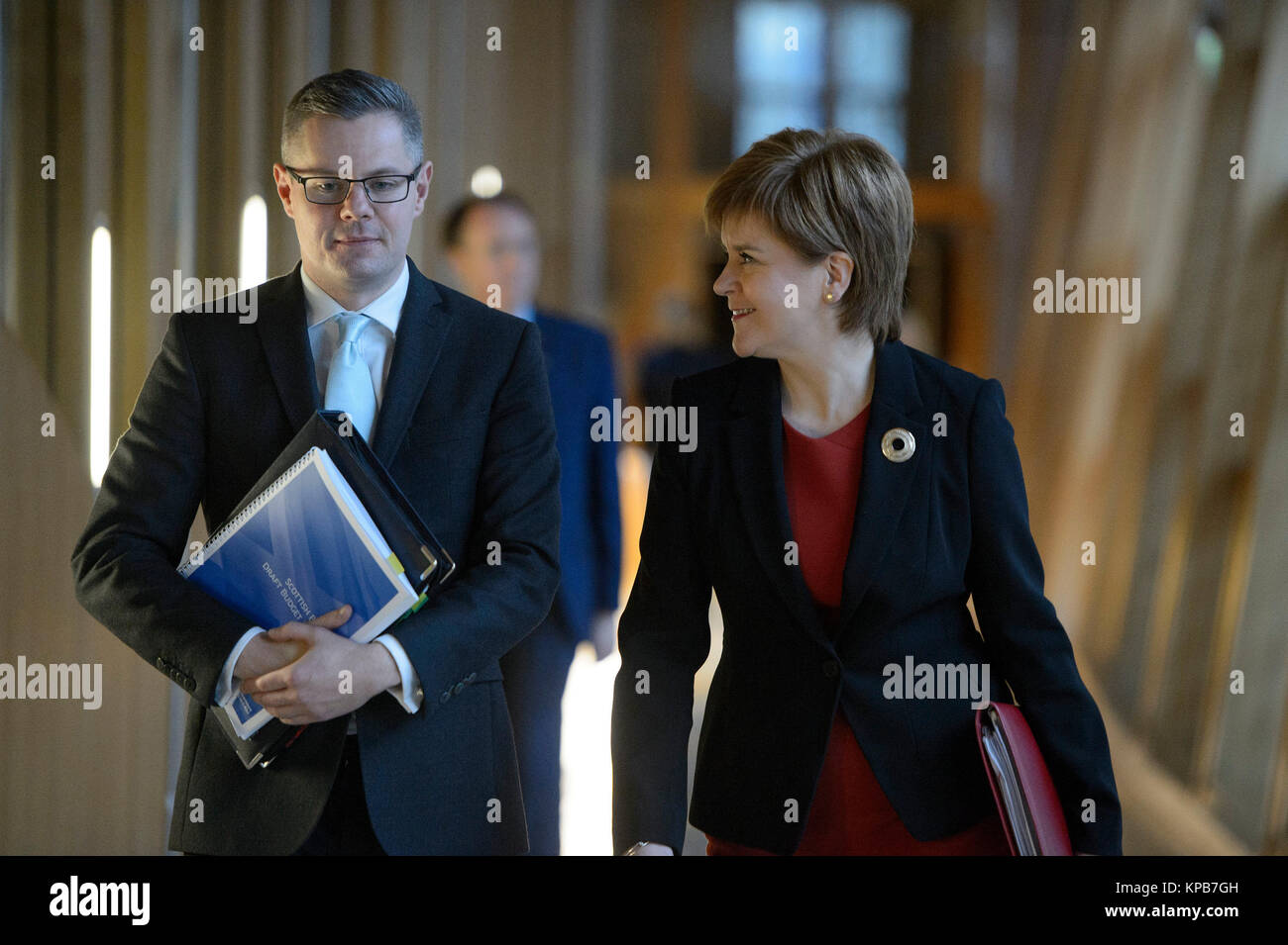 First Minister Nicola Sturgeon and Finance Secretary Derek Mackay ...