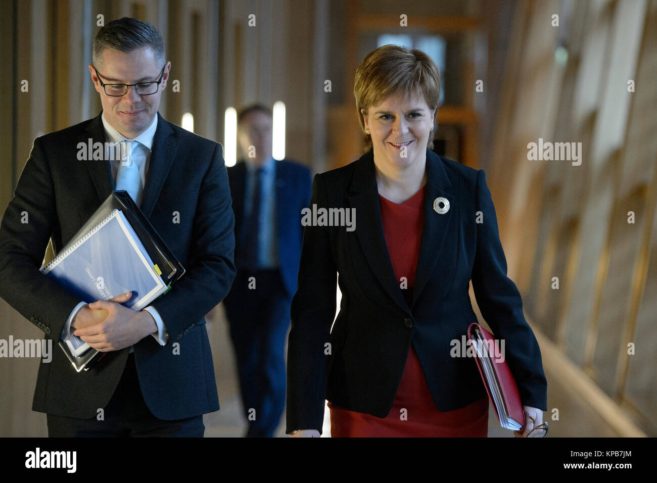 First Minister Nicola Sturgeon and Finance Secretary Derek Mackay ...