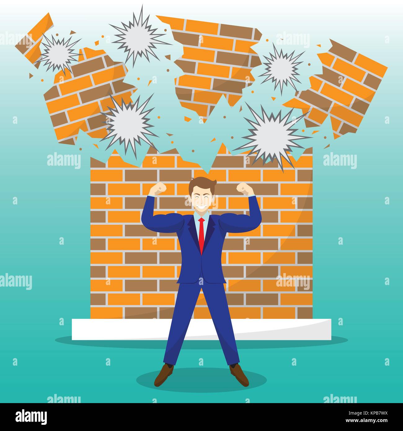 Self defeat Stock Vector Images - Alamy