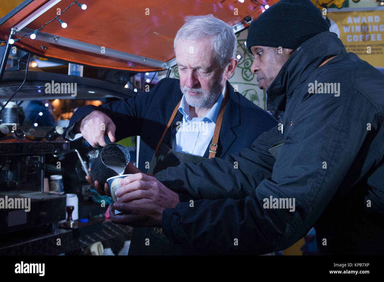 Shift on change please coffee cart hi-res stock photography and images ...