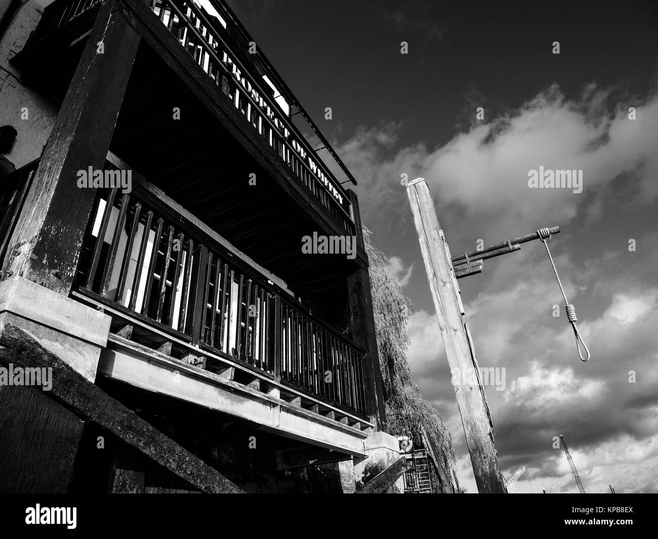 Gallows Black and White Stock Photos & Images - Alamy