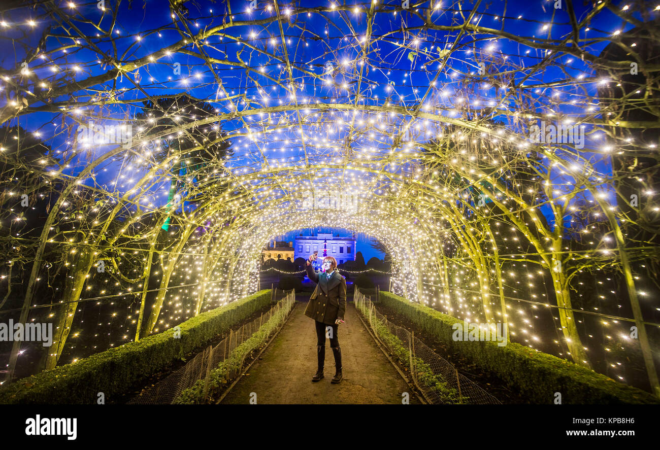 Enchanted gardens brodsworth hall hi-res stock photography and images ...