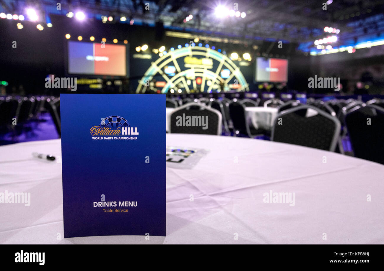 General view of venue during day one of the William Hill World Darts ...