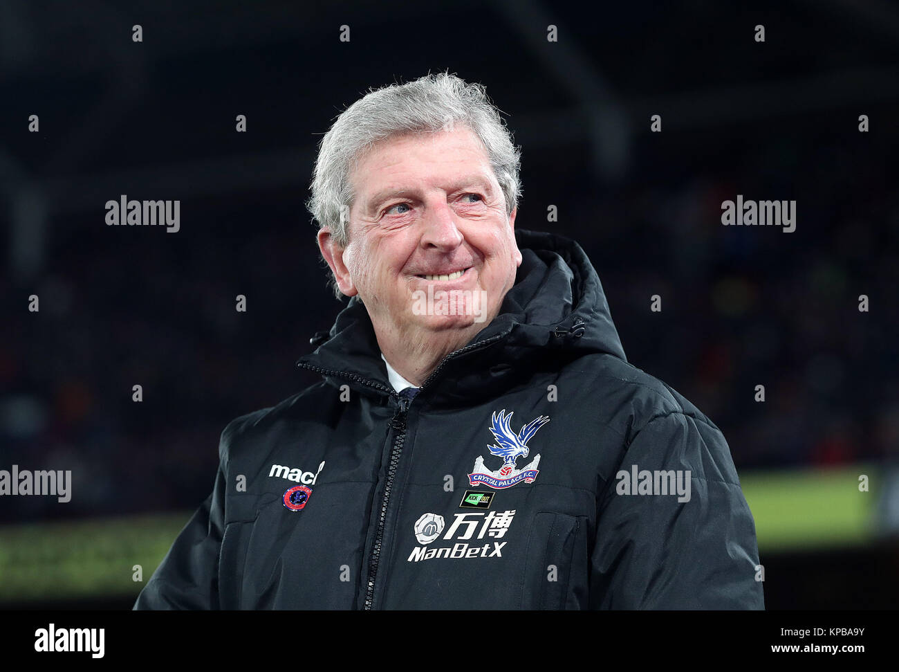 Crystal Palace manager Roy Hodgson Stock Photo - Alamy