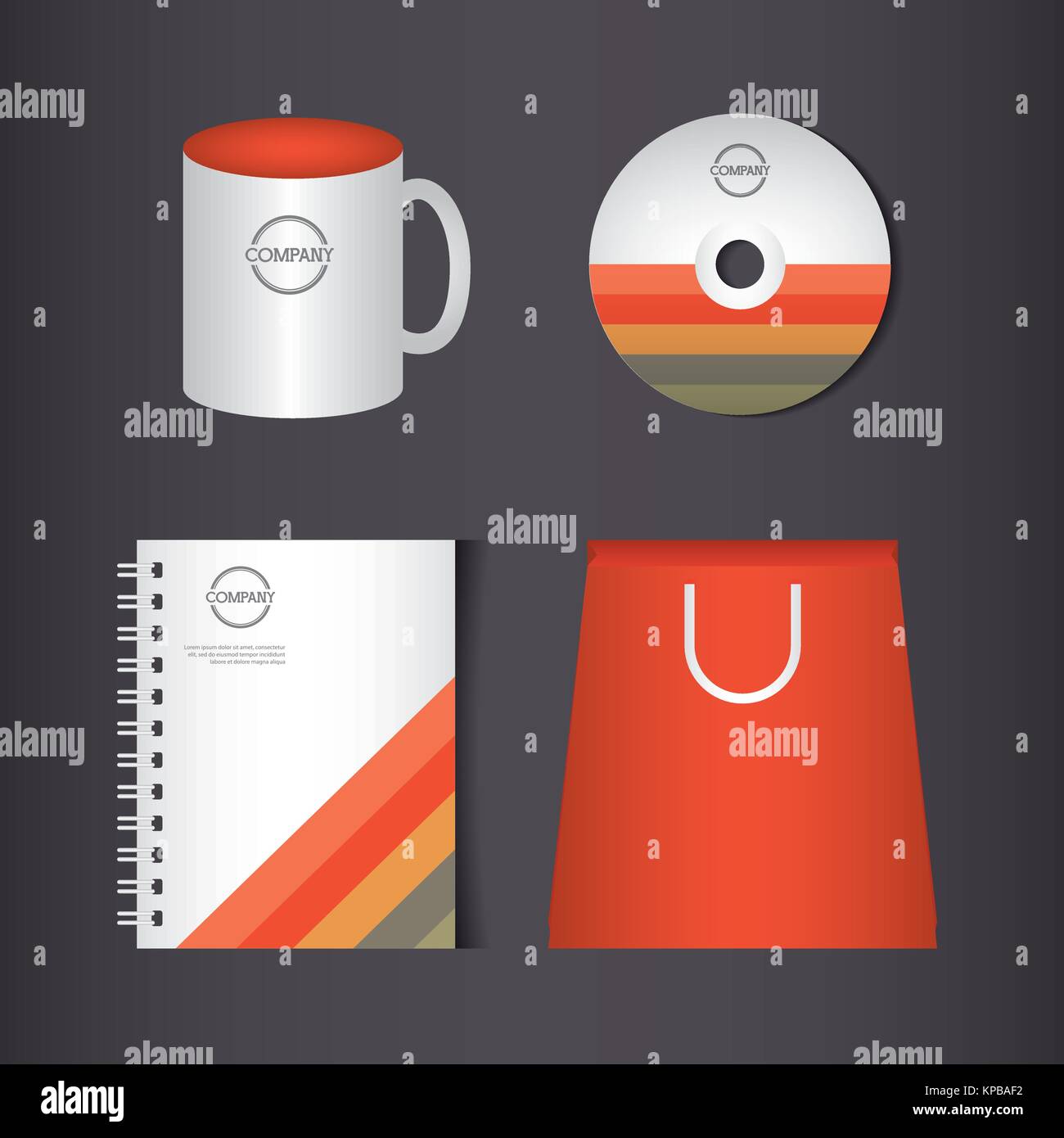 business printed advertising items Stock Vector Image & Art - Alamy