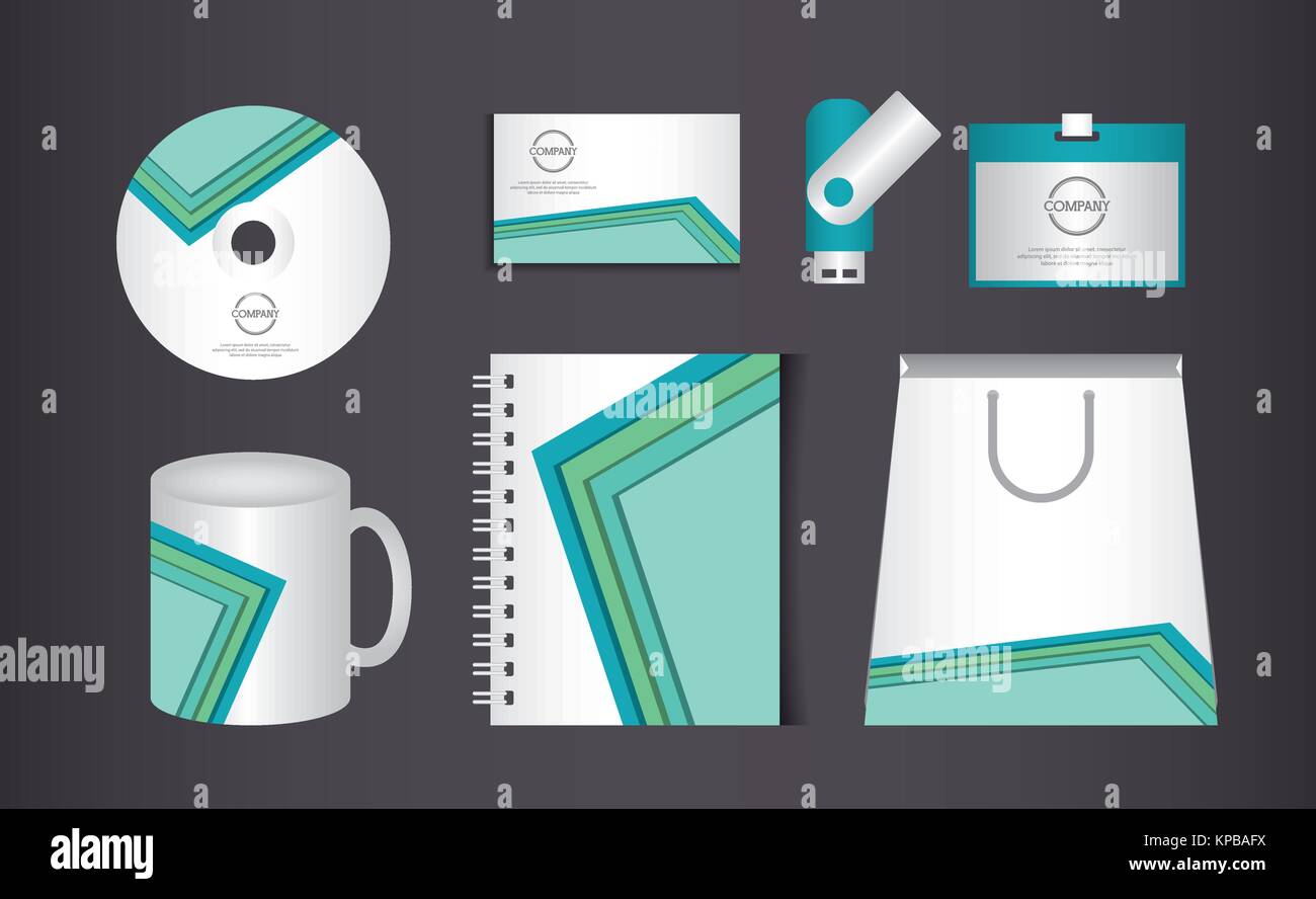 business printed advertising items Stock Vector Image & Art - Alamy