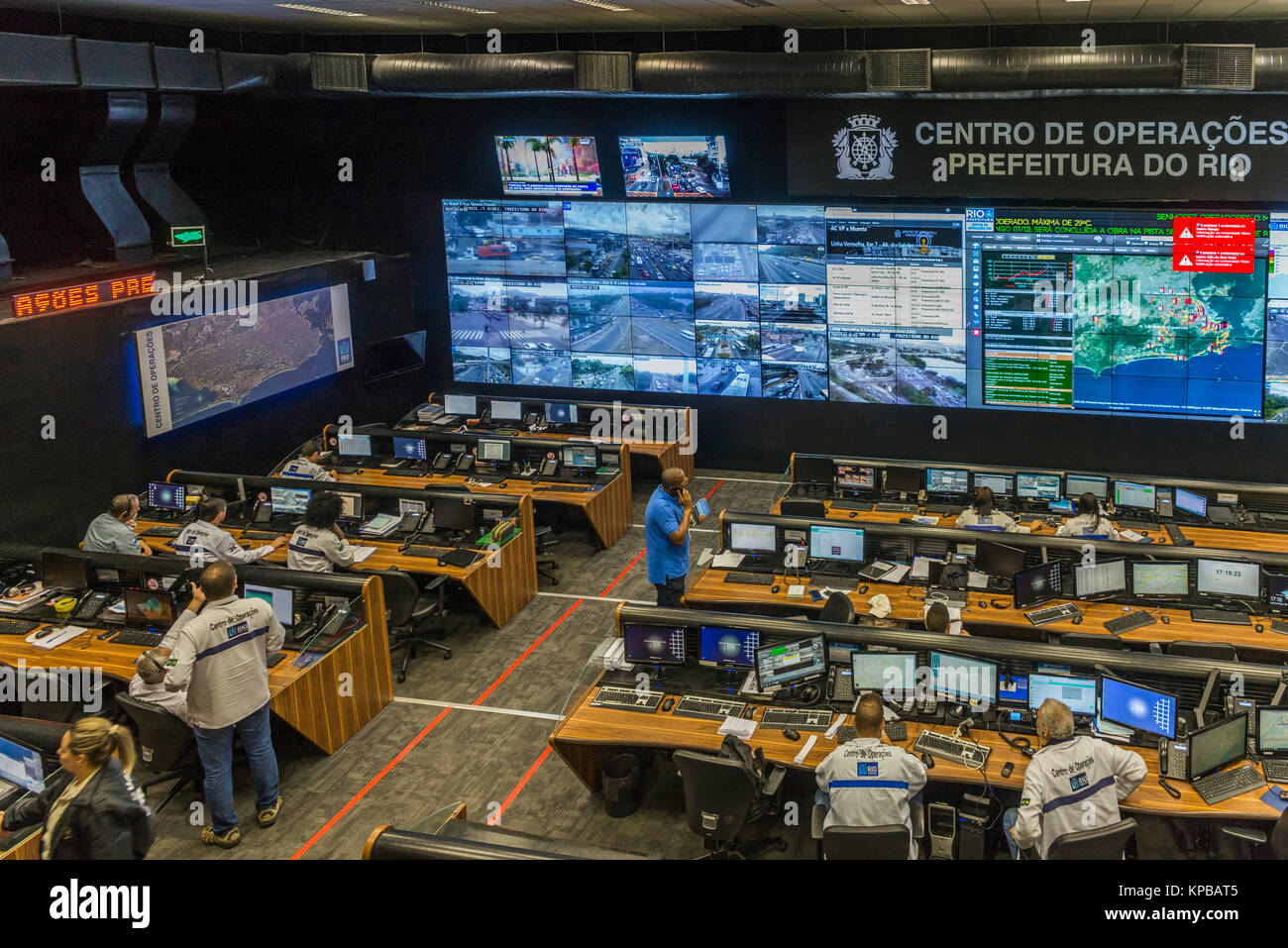 Control room map traffic High Resolution Stock Photography and Images ...