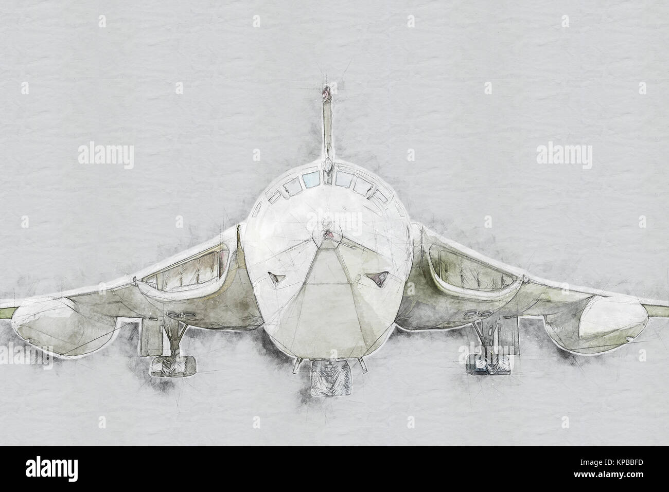 Technical drawing aircraft hi-res stock photography and images - Alamy